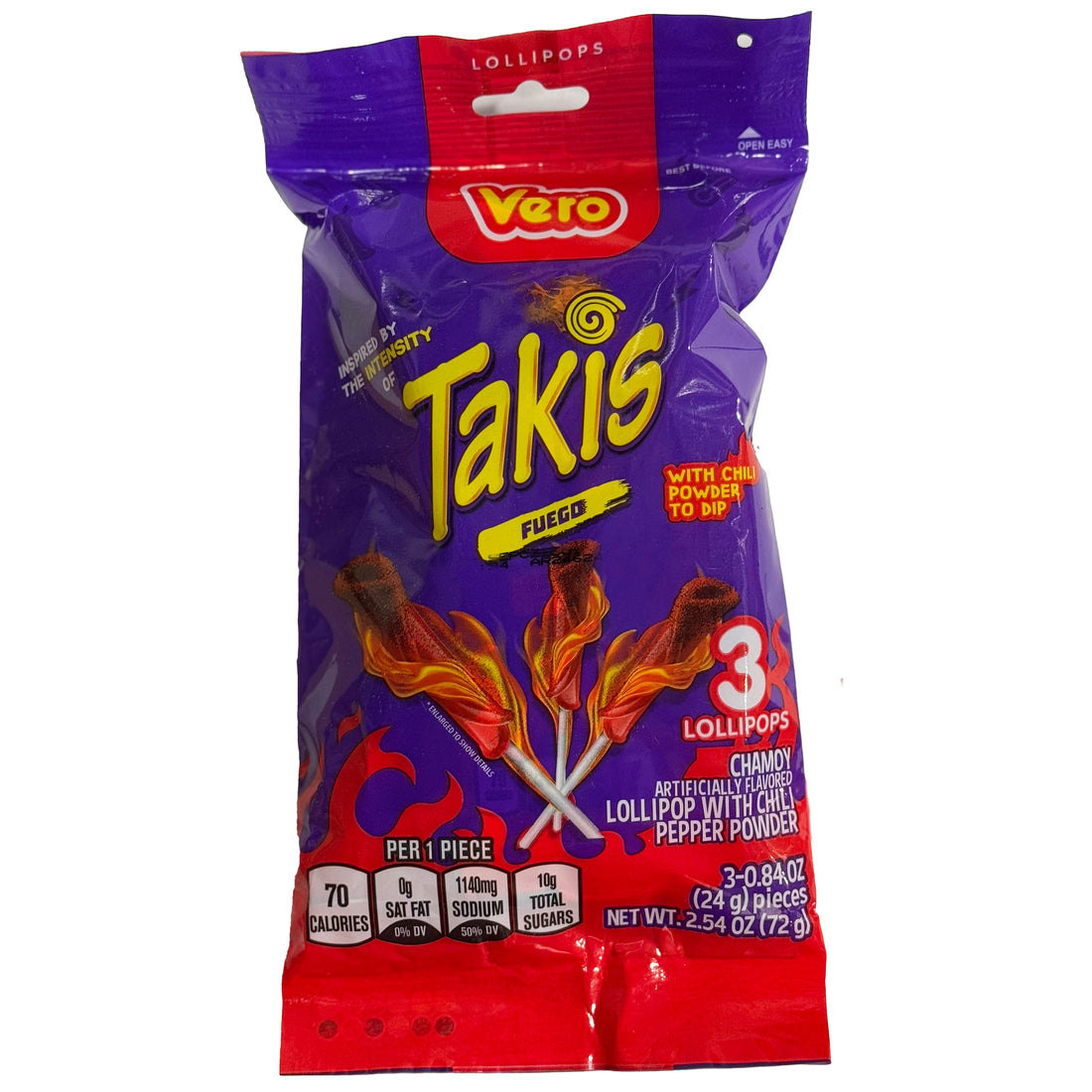 Vero Takis Lollipop 6/3 – Valentina Distributors